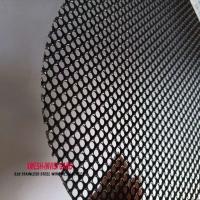 China Black Powder CoatedStainless Steel Bug Screen Pet Resistant Insect Screen Customized for sale