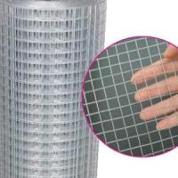 China 1/2x1 1x1 16Gauge Galvanized Welded Wire Mesh Rolls 25mmx25mm Rust Resistance for sale