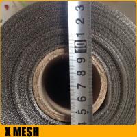 China Rust Resistance Stainless Steel Bug Screen Ss Mosquito Mesh 18X14Mesh Black Color for sale