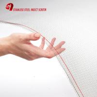 China 14 Mesh* 0.6mm Wire Stainless Steel Mosquito Mesh For Entry Doors for sale