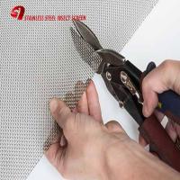 China High Tensile Strength Stainless Steel Bug Screen Fly Screen Wire Mesh 11x11Mesh for sale