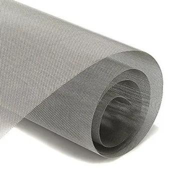 China 11x11mesh Stainless Steel Window Screen With Electrostatic Powder Spraying for sale