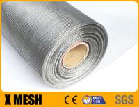 China 22x22mesh Bulletproof Stainless Steel Window Net 25m X 1m for sale