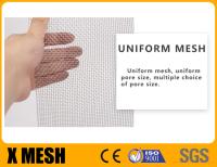 China 0.21mm Wire Aluminum Window Screen 14 X 14 Mesh Silver For Fly Prevention for sale