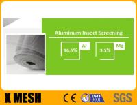 China 14x14 16x16 Aluminium Flywire Mesh  ASTM Standard Aluminium Mosquito Netting for sale