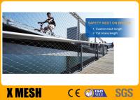 China 7x7 Type 1.5mm Flexible Architectural Cable Mesh For Suspension Bridge for sale
