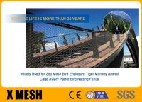 China 7x7 Type 1.5mm Flexible Architectural Cable Mesh For Suspension Bridge for sale