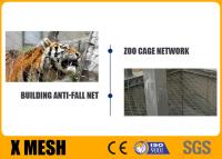China 1.2Mm To 4.0Mm 316 Stainless Steel Zoo Mesh Metal Rope Mesh 7x19 Type for sale