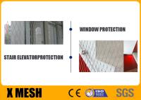 China SS316 Inox Cable Webnet Stainless Steel Rope Mesh X Tend For Protection Animal for sale