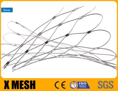China High Tensile 2.5mm Wire Flexible Metal Mesh Aviary Mesh Netting for sale