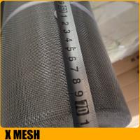 China 0.2mm Thickness Stainless Steel Insect Screen Roll Plain Weave for sale
