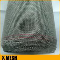 China Polishing 30m Length Stainless Steel Fly Screen 18x16 Mesh Size for sale