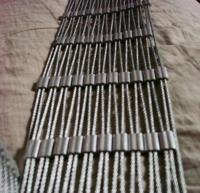 China 1.2mm Diamond Stainless Steel Rope Mesh 304 316L for sale