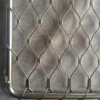 China 304/316 Stainless Steel Rope Mesh Safety For Monuments for sale