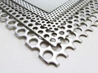 China Cut Edge Wear Resistance Perforated Screen Mesh Customized Ornamental for sale