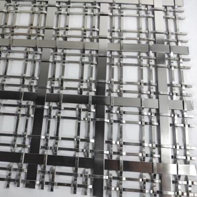 China Decorative Stainless Steel Decorative Metal Mesh For Architectural Screen for sale