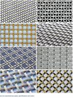 China Architectural Stainless Steel Decorative Woven Wire Mesh For Screen And Partition for sale