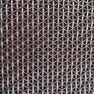 China Architectural Stainless Steel Decorative Woven Wire Mesh For Screen And Partition for sale