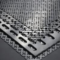 China Wall Panel High Quality Iron Hexagonal Perforated Decorative Expanded Perforated Screen Metal Panel Aluminum Grid Wire M for sale