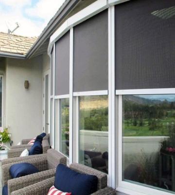 China 316 Black Powder Coated Security Screen for Windows for sale