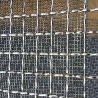 China 0.8mm 65Mn Mining Vibrating Stainless Steel Crimped Wire Mesh High Manganese for sale