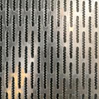 China Mild Steel Rice Mill Perforated Screen Mesh 100mm Aperture for sale