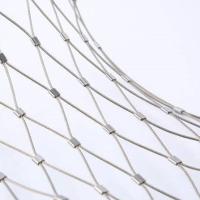 China 7 X 19 304 316 Flexible Stainless Steel Cable Mesh For Animal Enclosures for sale