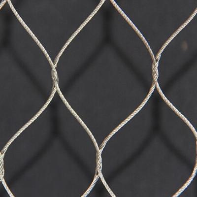 China 1/8inch Flexible Stainless Steel Cable Netting For Zoo Mesh / Animal Enclosure Mesh for sale