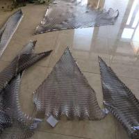 China Hand Woven 60 Degree Steel Cable Mesh 304 316 316l for sale