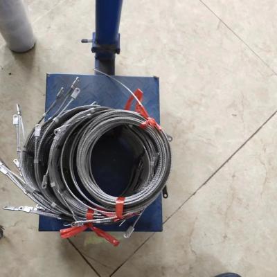China 3.2mm 120x208mm Stainless Steel Rope Mesh Bridge Safety Secure Passages for sale