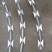 China Galvanized Pvc Coated Concertina Razor Wire Stainless Steel Bto-22 Cbt-60 Cbt-65 for sale