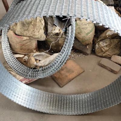 China Protecting Mesh 22mm Concertina Razor Wire Galvanized Coil Wrapped for sale