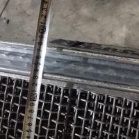 China Mining 2x2m Vibrating Screen Mesh Manganese Steel And Polyurethane Material for sale