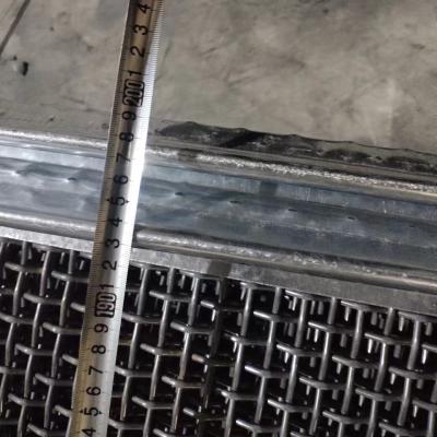 China Mining 2x2m Vibrating Screen Mesh Manganese Steel And Polyurethane Material for sale