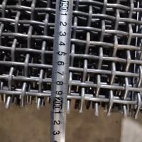 China Mining 2x2m Vibrating Screen Mesh Manganese Steel And Polyurethane Material for sale