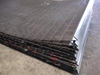 China High Carbonh Steel Vibrating Screen Mesh Woven Wire Quarry With Hook for sale