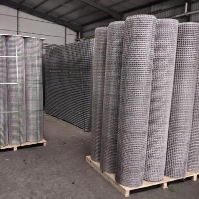 China 3mm 1x1 2x2 Hole Crimped Woven Wire Mesh Aluminum For Handrail Panel for sale