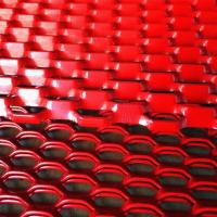 China 9 Gauge Aluminum Facade Expanded Wire Mesh Panels For Wall Coverings for sale