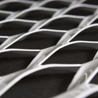 China 9 Gauge Aluminum Facade Expanded Wire Mesh Panels For Wall Coverings for sale