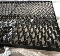 China Black Steel Standard Expanded Metal Mesh Grating For Walkway Flooring for sale
