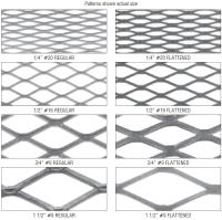 China Factory Direct Sales Aluminum / Stainless Steel Plate Expanded Metal Mesh for sale