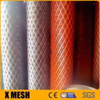 China Cathode Mesh 0.5mm 3X6mm Diamond Expanded Nickel Metal Flat Mesh for sale
