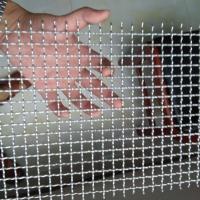 China SUS 304 316 316L Stainless Steel Crimped Woven Wire Mesh Screen For Sand Stone Sieve Screen Mining for sale