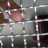 China SUS 304 316 316L Stainless Steel Crimped Woven Wire Mesh Screen For Sand Stone Sieve Screen Mining for sale