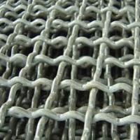 China 1.5mm-50mm Hole Size 316 Stainless Steel Crimped Wire Screen Mesh for sale