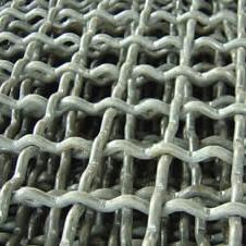 China 1.5mm-50mm Hole Size 316 Stainless Steel Crimped Wire Screen Mesh for sale