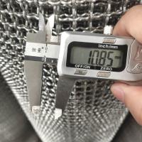 China 25mm Intermediate Lock Crimped Wire Mesh Stainless Steel Fence Or Filter In Industry for sale