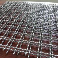 China Rectangular Opening Crimped Wire Mesh Stainless Steel 304 for sale
