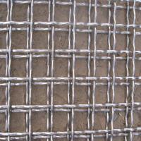 China Galvanized Braided Crimped Stainless Steel Wire Mesh For Construction Industry for sale