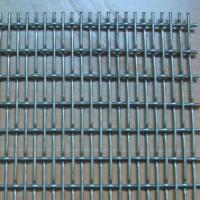 China 65 Mn Crimped Screen Mesh Vibrating Screen For Mine for sale